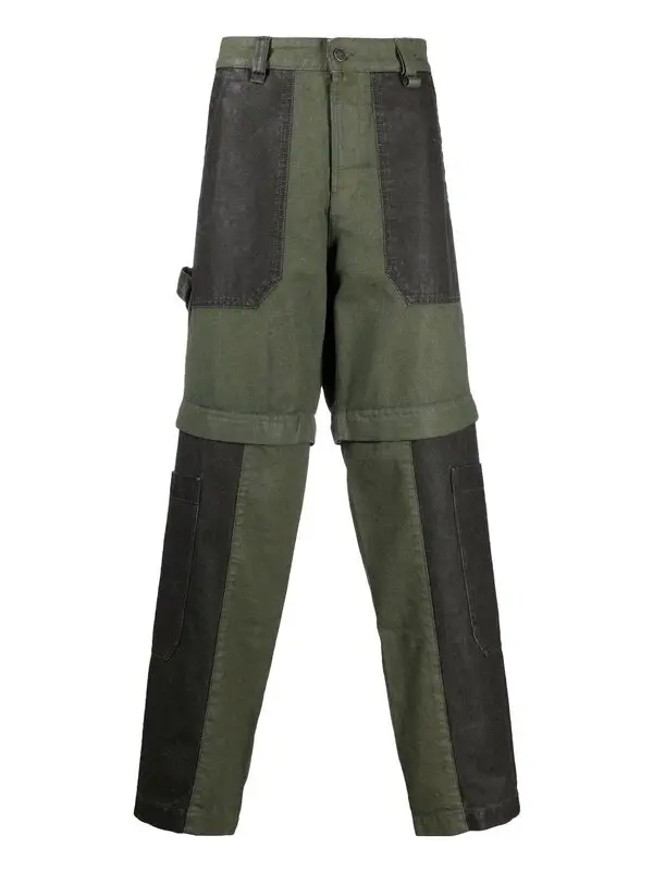 DIESEL® D-multy Straight Leg Jeans - Green