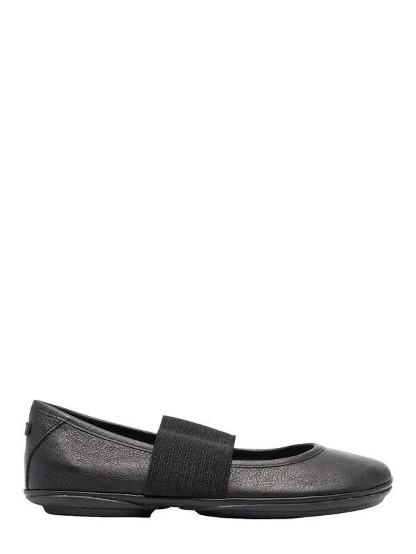 Camper Flat Ballerina Shoes - Black