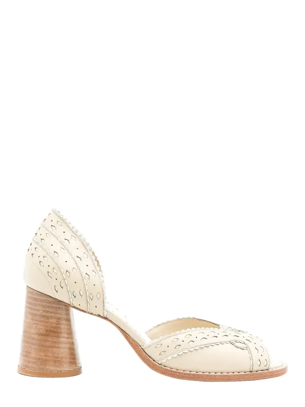 STUDIO CHOFAKIAN Secret Garden Pumps - Neutrals