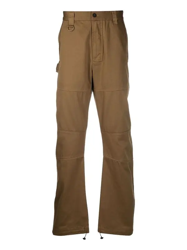 DIESEL® Green Label Panelled Trousers - Brown