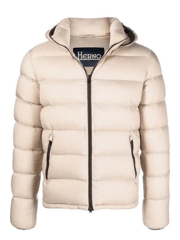 Herno Padded Quilted Jacket - Neutrals