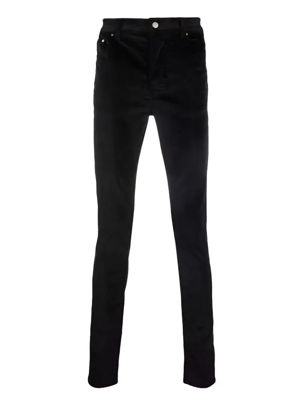 Amiri Slim-fit Mid-rise Jeans - Black