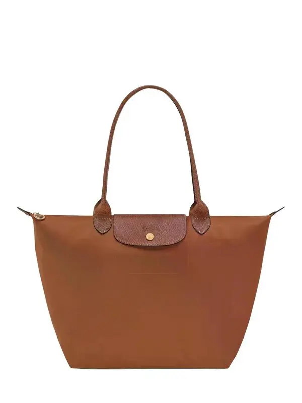 Longchamp Le Pliage Folding Tote - Brown
