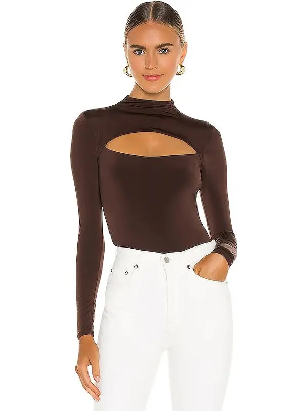LOVERS AND FRIENDS Electra Bodysuit - Brown
