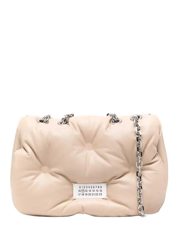 MAISON MARGIELA Glam Slam Flap Shoulder Bag - Neutrals
