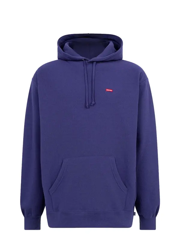 Supreme Small Box Logo Hoodie - Blue