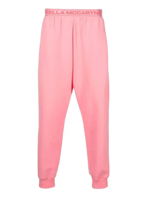 Stella McCartney Logo Waistband Jogging Trousers - Pink