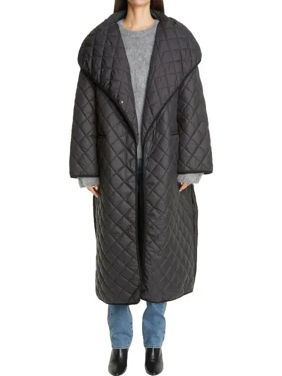 TOTEME Annecy Padded Coat - Black
