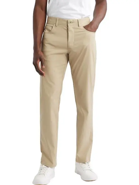 Tommy Bahama Islandzone Performance Stretch Recycled Polyester Pants - Stone Khaki
