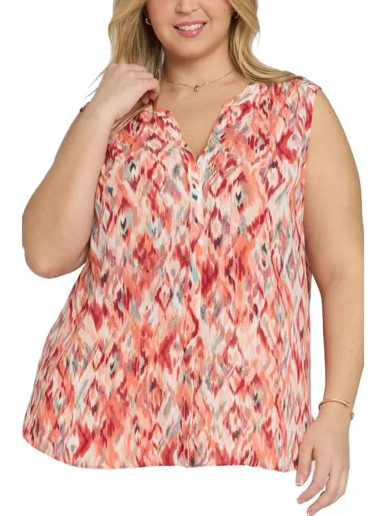 NYDJ Print Sleeveless Top - Mojave Mirage