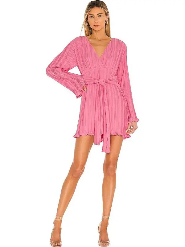 LOVERS AND FRIENDS Bernice Mini Dress - Candy Pink