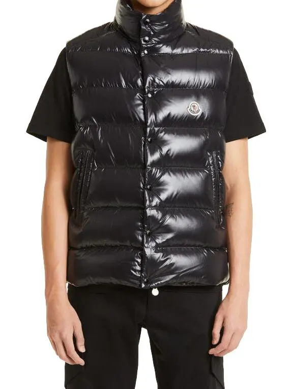 Moncler Tibb Down Puffer Vest - Black