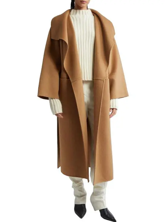 TOTEME Annecy Wool & Cashmere Coat - Camel
