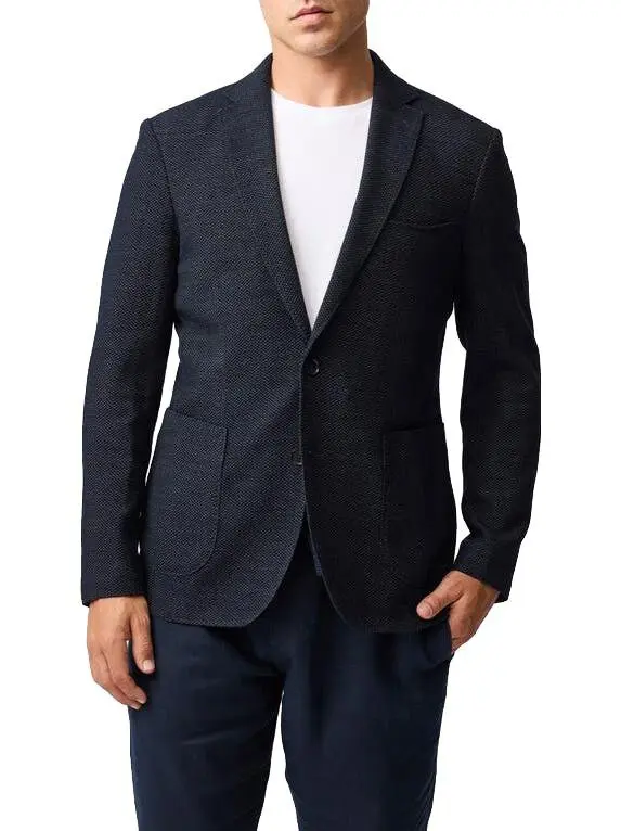 Rodd & Gunn Haldon Regular Fit Stretch Wool & Cotton Sport Coat - Midnight