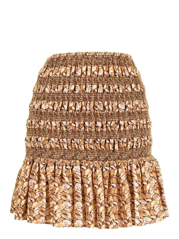 Acler Kyle Skirt - Brown