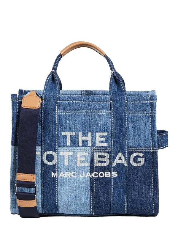 Marc Jacobs The Denim Medium Tote Bag - Blue Denim