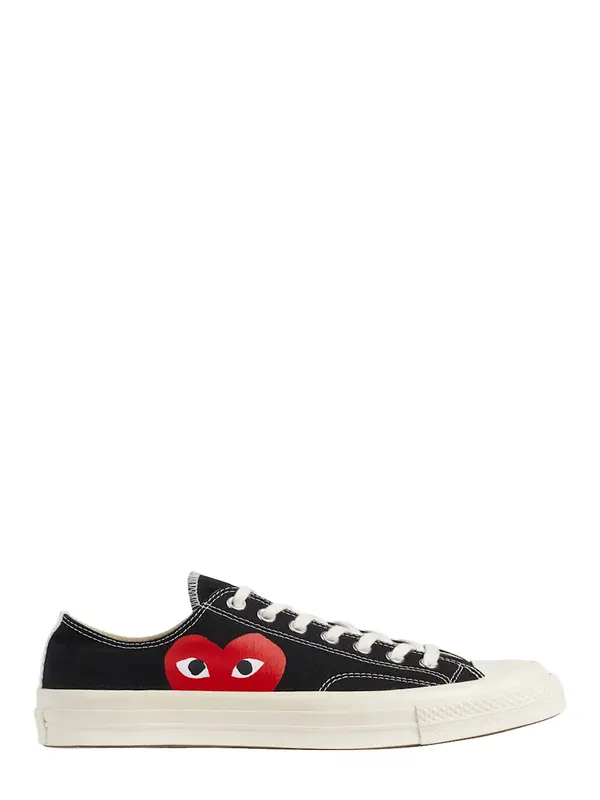 Comme Des Garçons X Converse All Star Chuck Taylor '70 Low-top Sneakers - Black