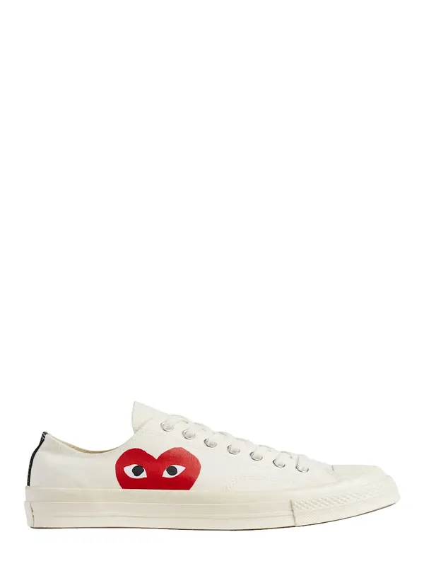 Comme Des Garçons X Converse All Star Chuck Taylor '70 Low-top Sneakers - Off White