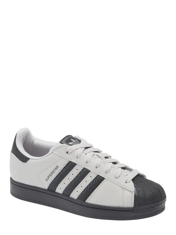 Adidas Superstar Sneaker - Grey/black/iron Metallic