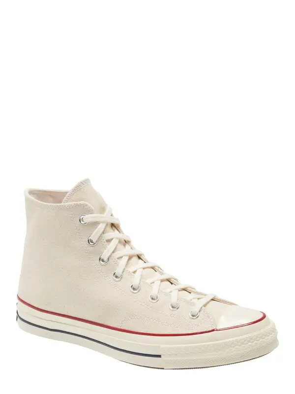 CONVERSE Chuck Taylor® 70 High Top Sneaker - Parchment/garnet/egret