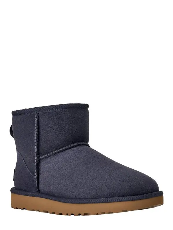 UGG Classic Mini Ii Shearling Lined Boot - Dark Indigo