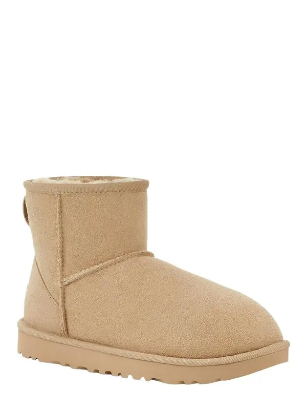 UGG Classic Mini Ii Shearling Lined Boot - Mustard Seed