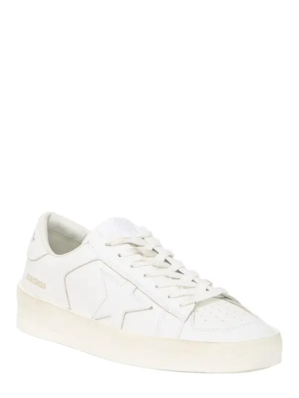GOLDEN GOOSE Stardan Low Top Sneaker - Optic White
