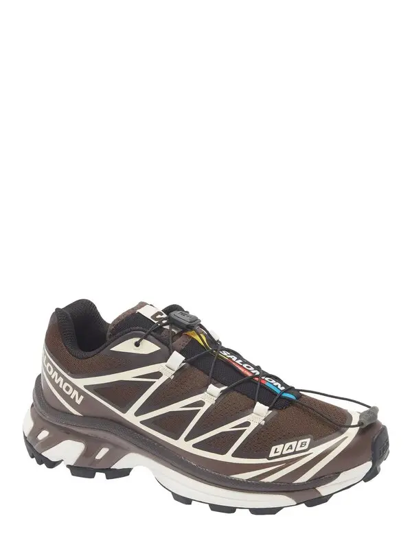 SALOMON Xt-6 Sneaker - Black Coffee/roast/vanila