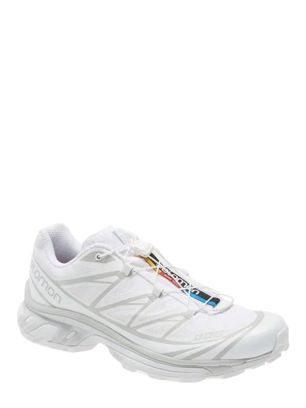 SALOMON Gender Inclusive Xt-6 Sneaker - White