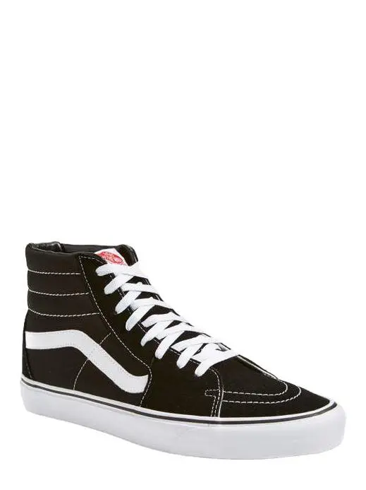 VANS Sk8-hi High-top Sneaker - Black/black/white