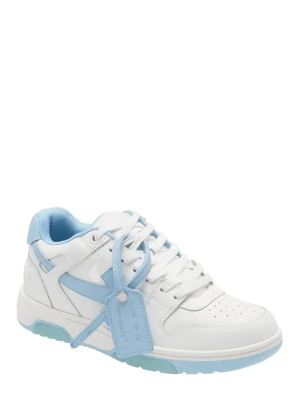 Off-White Out Of Office Leather Sneakers - White/blue
