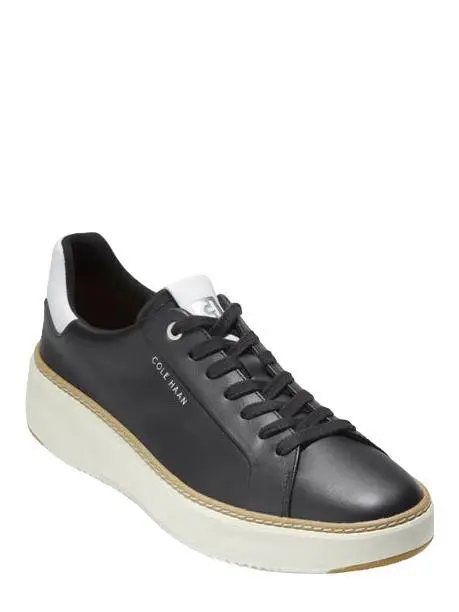 Cole Haan Grandpro Topspin Sneaker - Black/optic White/cyber Yellow