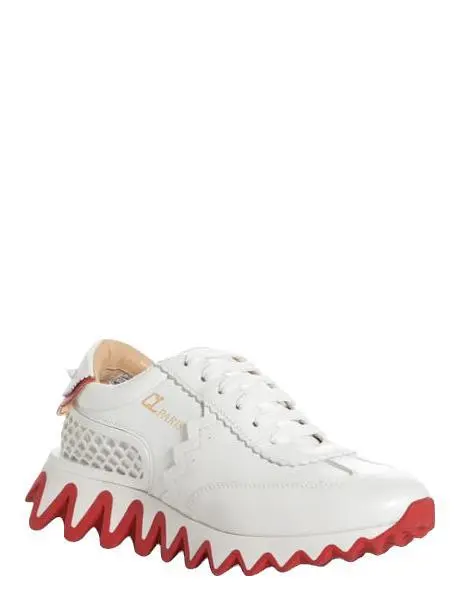 CHRISTIAN LOUBOUTIN Loubishark Sneaker - White