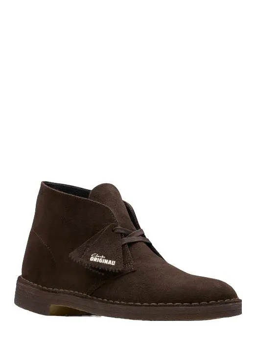 Clarks Desert Chukka Boot - Brown Suede