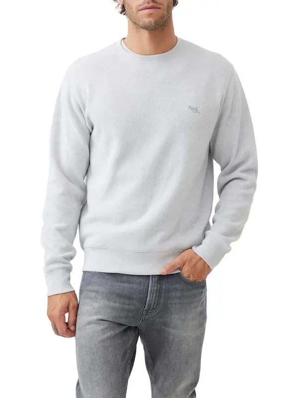 Rodd & Gunn Logo Detail Sweatshirt - Ice