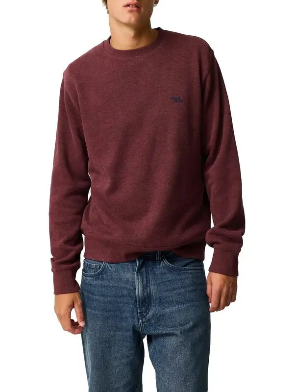 Rodd & Gunn Logo Detail Sweatshirt - Rust