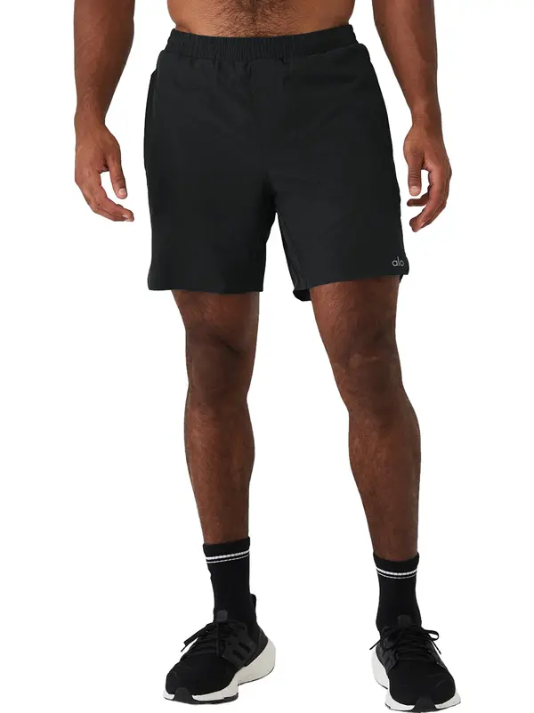 Alo Yoga 7" Traction Short - Black