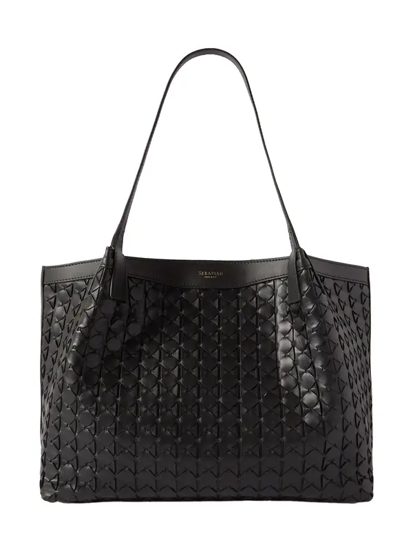 SERAPIAN Secret Small Tote - Black