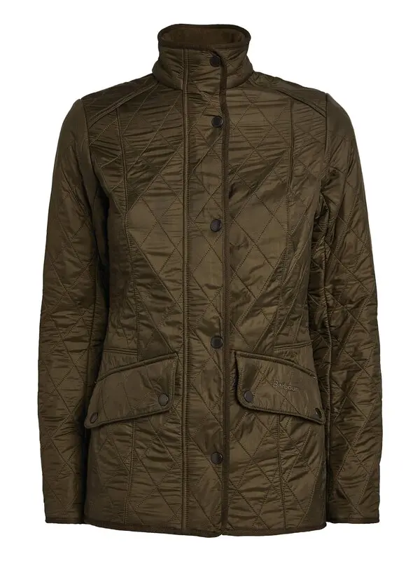 Barbour Polar Quilt Cavalry Jacket - Green