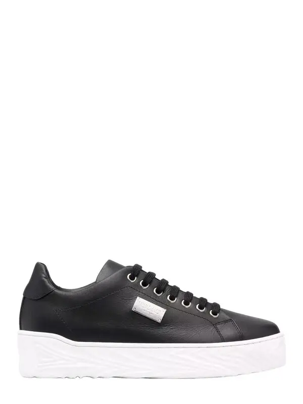 Philipp Plein Logo-plaque Low-top Sneakers - Black