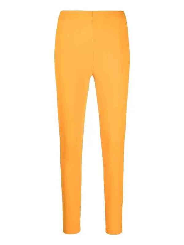 Emilio Pucci High-waisted Pull-on Leggings - Orange