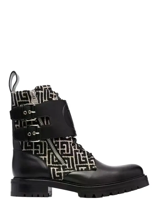 Balmain Phil Ranger Ankle Boots - Black