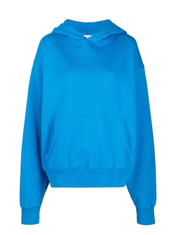 7 DAYS ACTIVE Slogan-print Hoodie - Blue