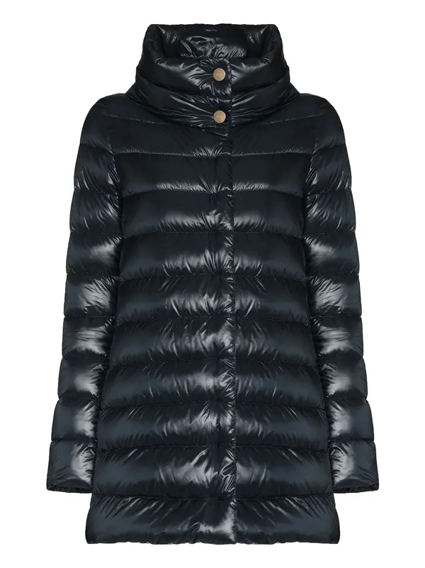 Herno Ultralight Quilted Coat - Blue
