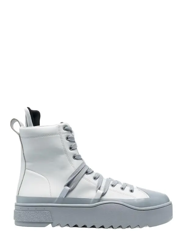 DIESEL® Ankle High-top Sneakers - Grey