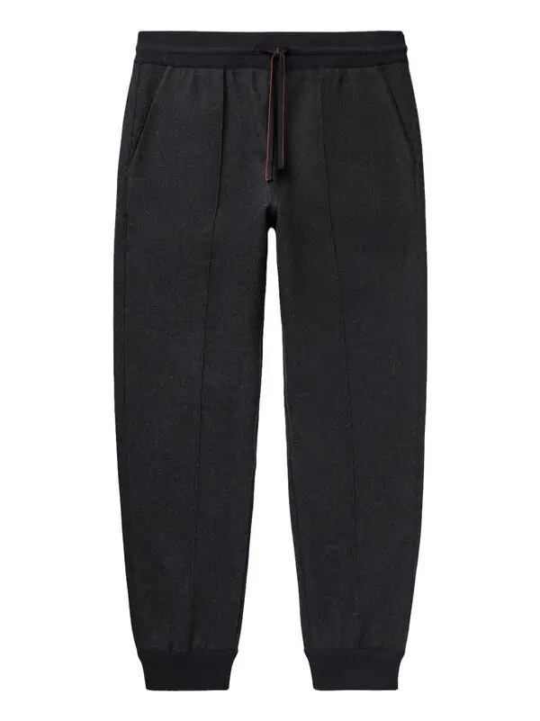 Loro Piana Tapered Cashmere-blend Sweatpants - Blue