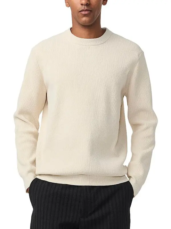Nn07 Danny Ribbed Sweater - Ecru
