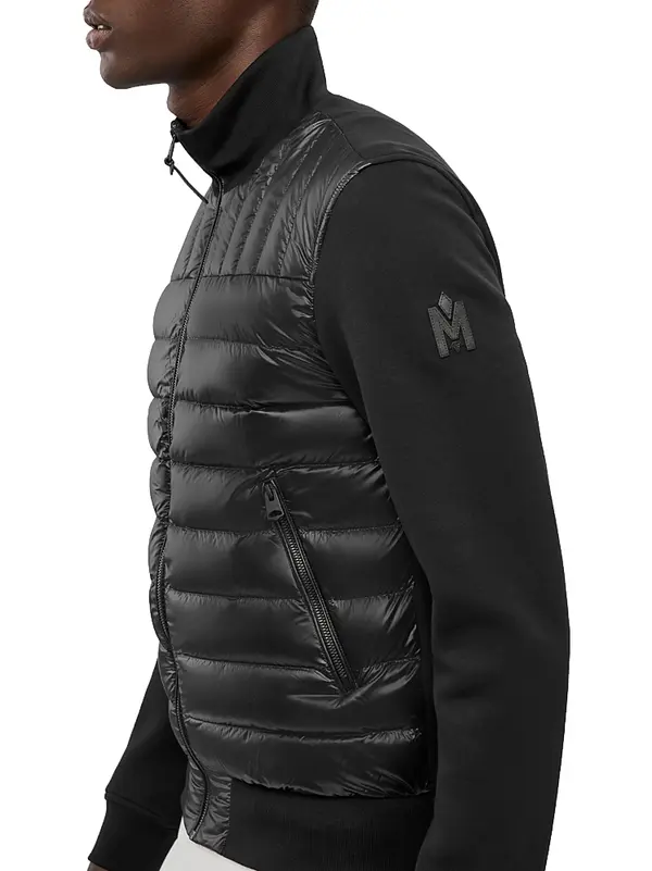 Mackage Collin Knit & Quilted Jacket - Black