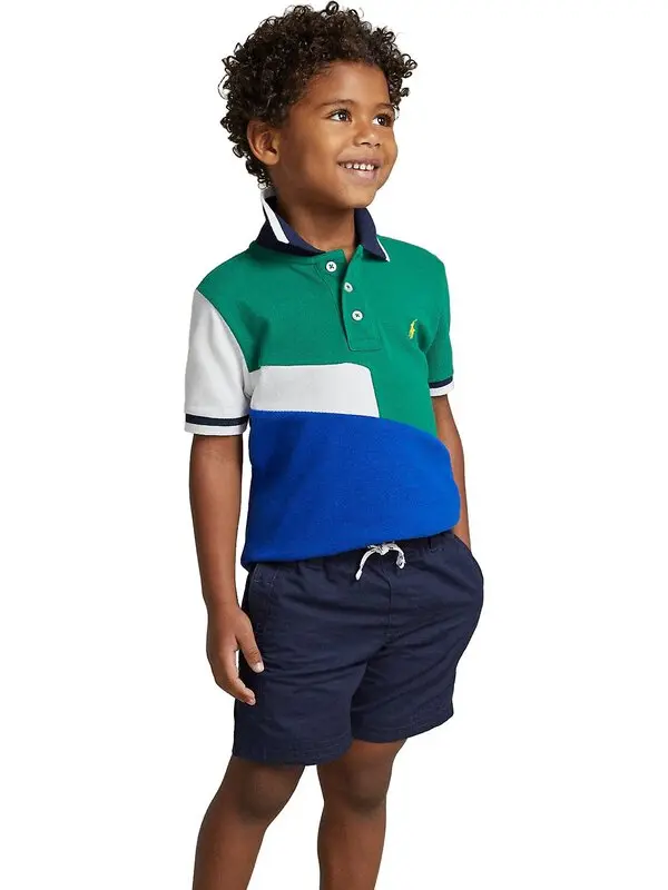 Ralph Lauren Cotton Chino Drawstring Shorts - Polo Black