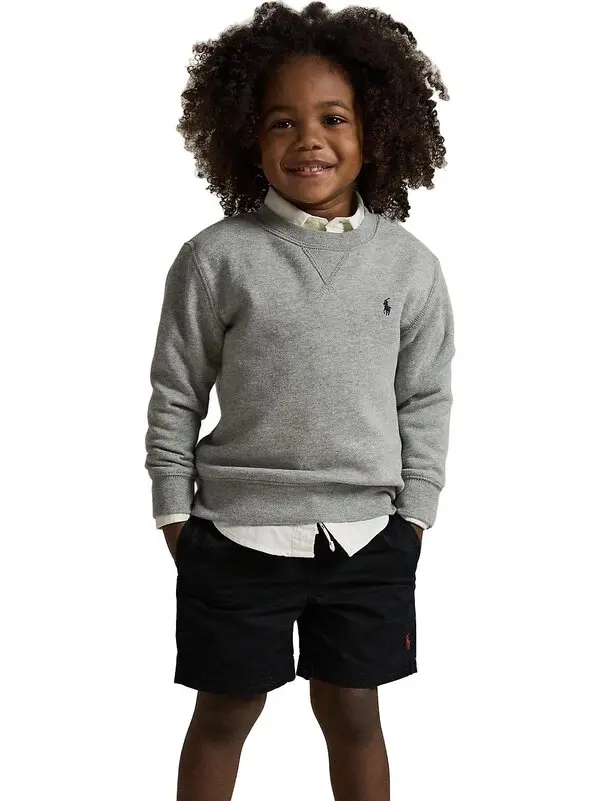 Ralph Lauren Cotton Chino Drawstring Shorts - Polo Black